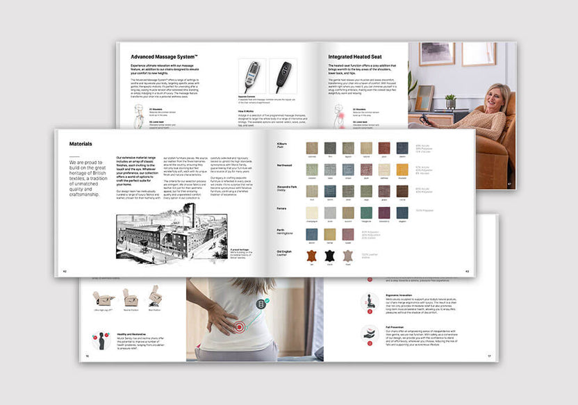 Winchester Rise and Recline Chair | Muick Sandy